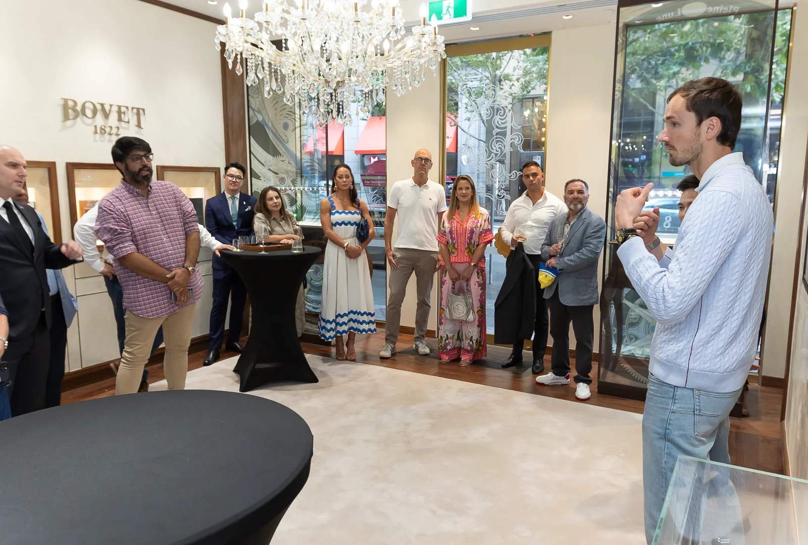 BOVET Melbourne tổ chức sự kiện với sự góp mặt của ngôi sao quần vợt Daniil Medvedev | S&S Group